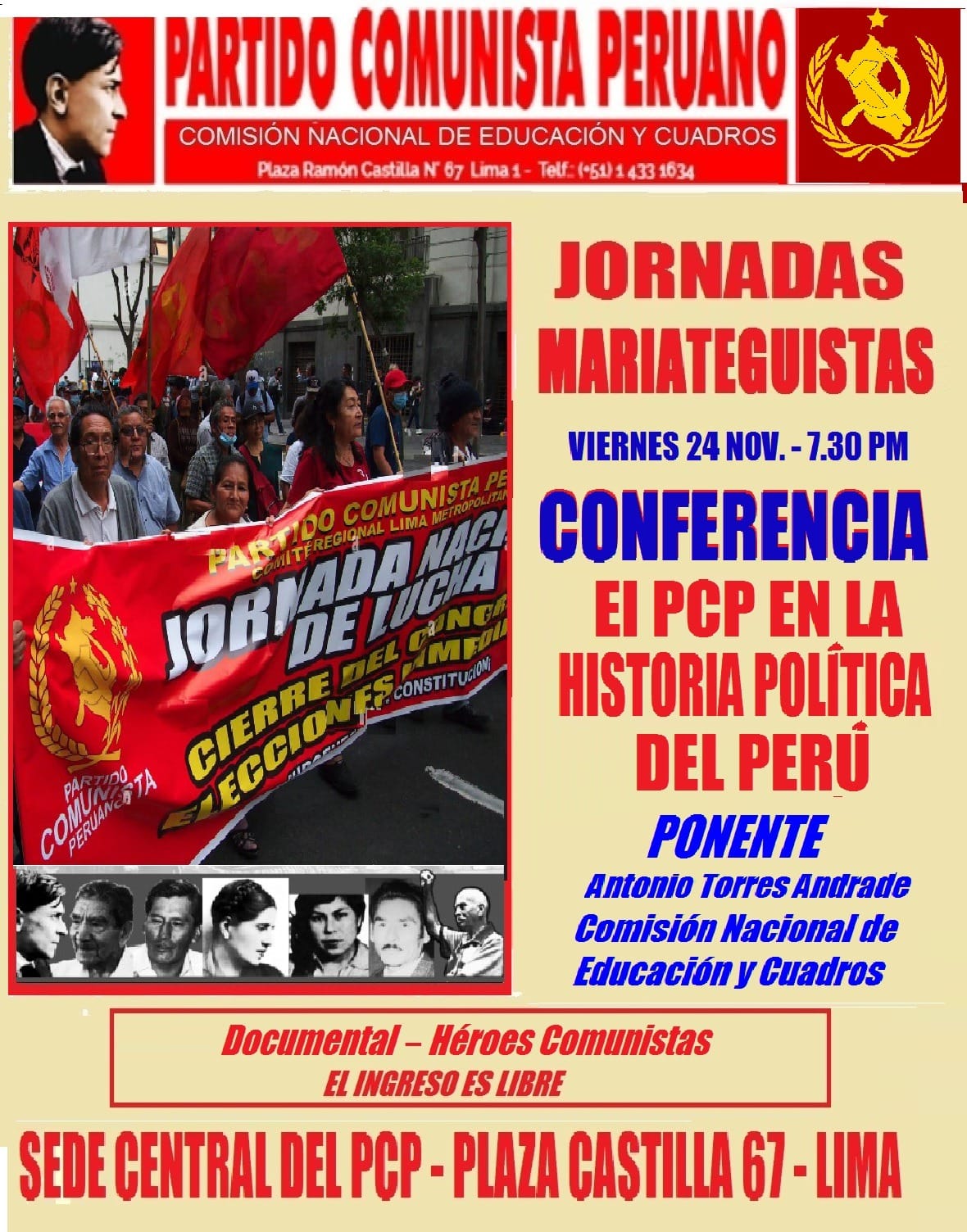 Partido Comunista Peruano - PCP - PCP